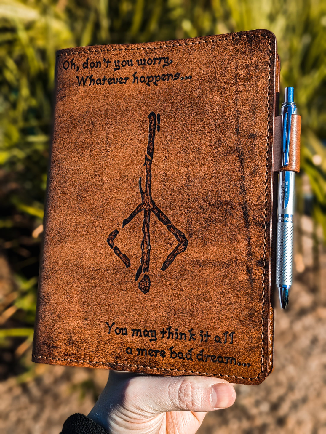 Bloodborne: Hunter's Notebook Cover – White Owl Leatherworks